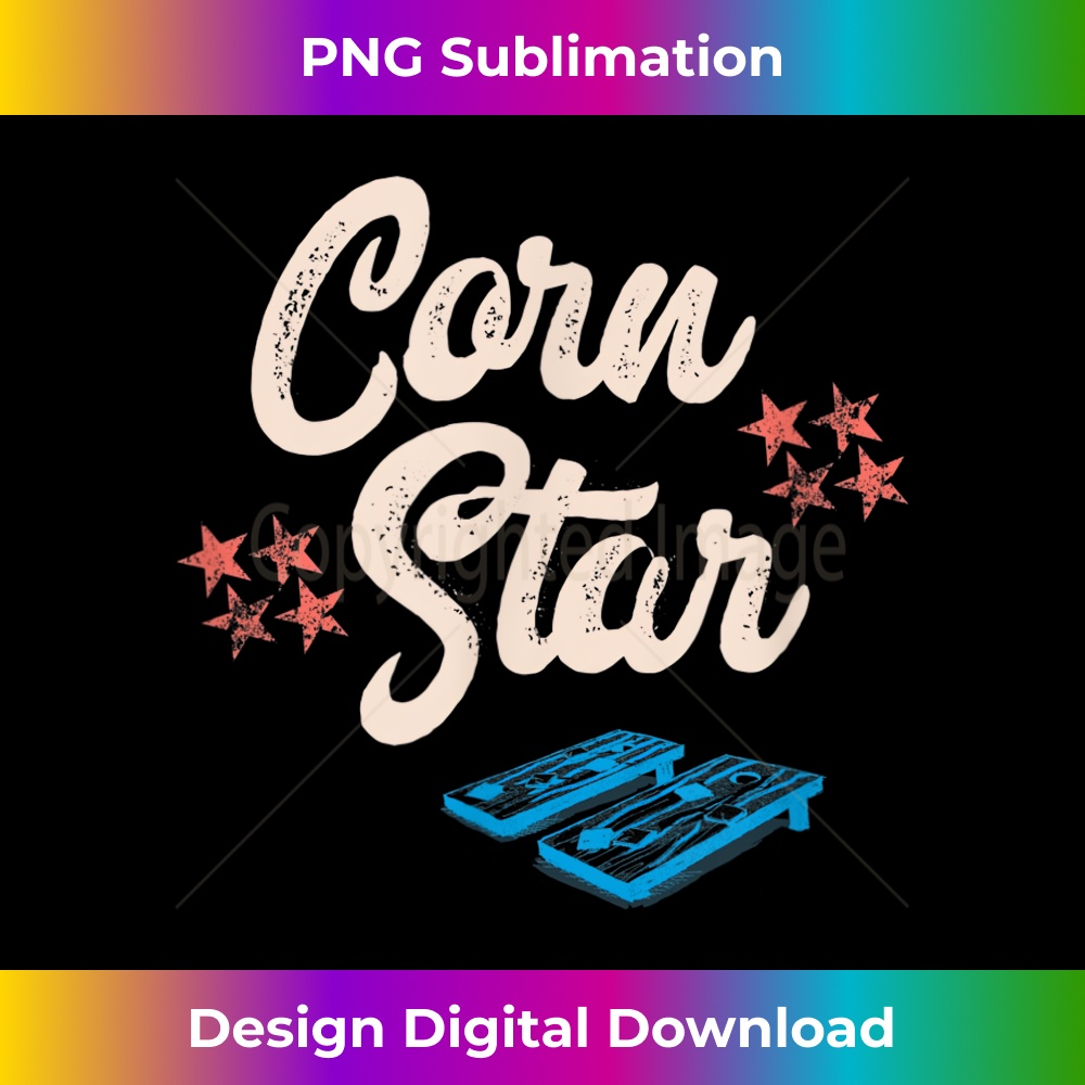 Funny Cornhole s Team Corn Star - Sleek Sublimation PNG Down | Inspire ...