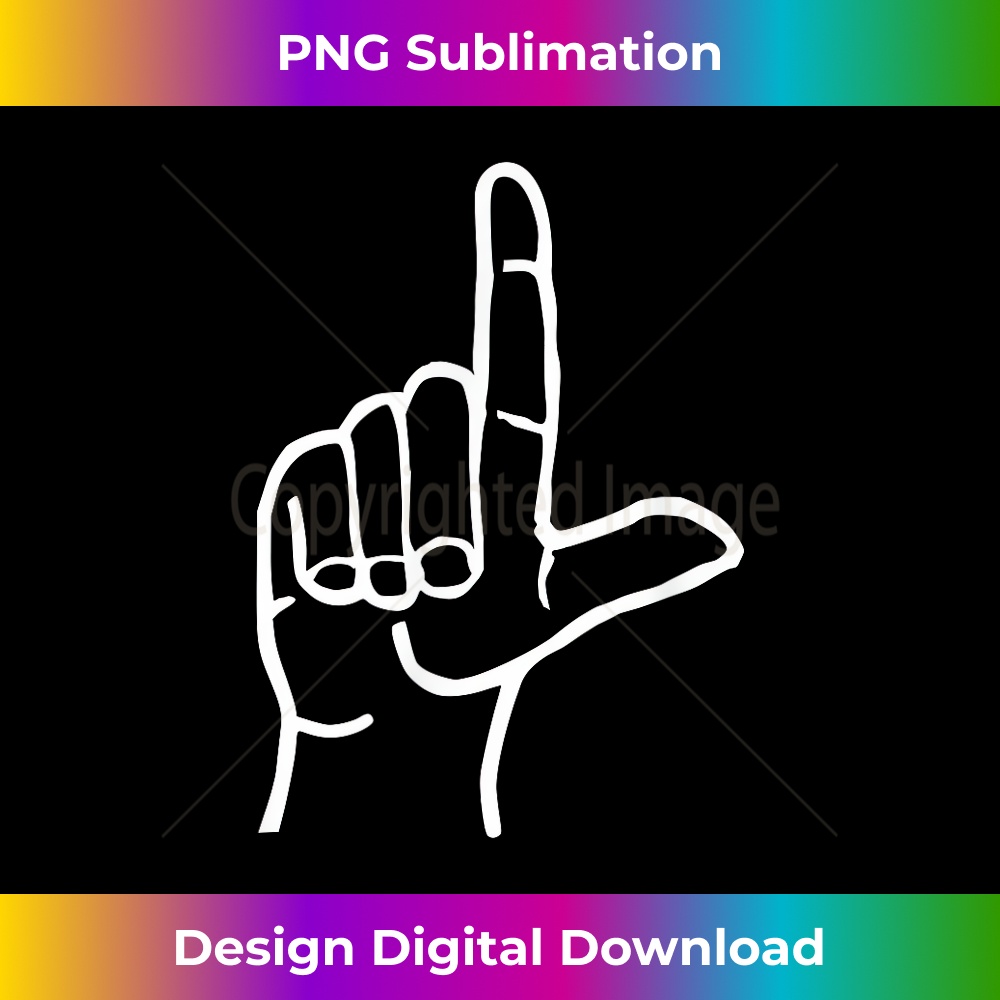 Loser ASL American Sign Language Letter L Finger Spelling - | Inspire ...