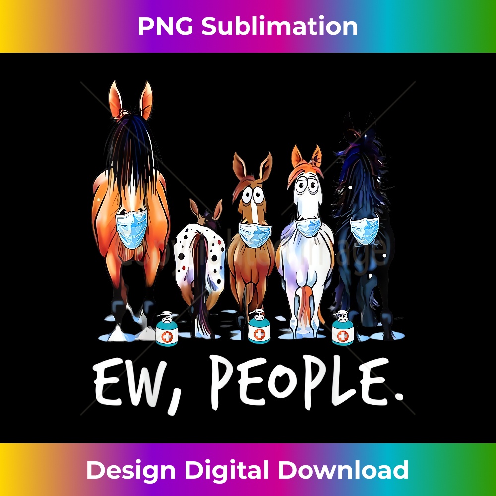 Horse Ew People Horse Wearing A Face Mask Horse Ho Ho Ho - E | Inspire ...