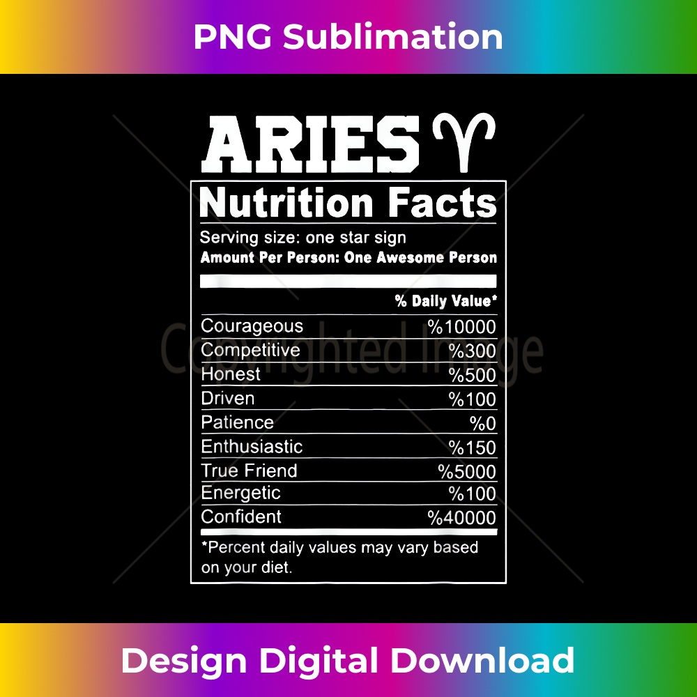 Aries nutrition facts - Bespoke Sublimation Digital File - S | Inspire ...
