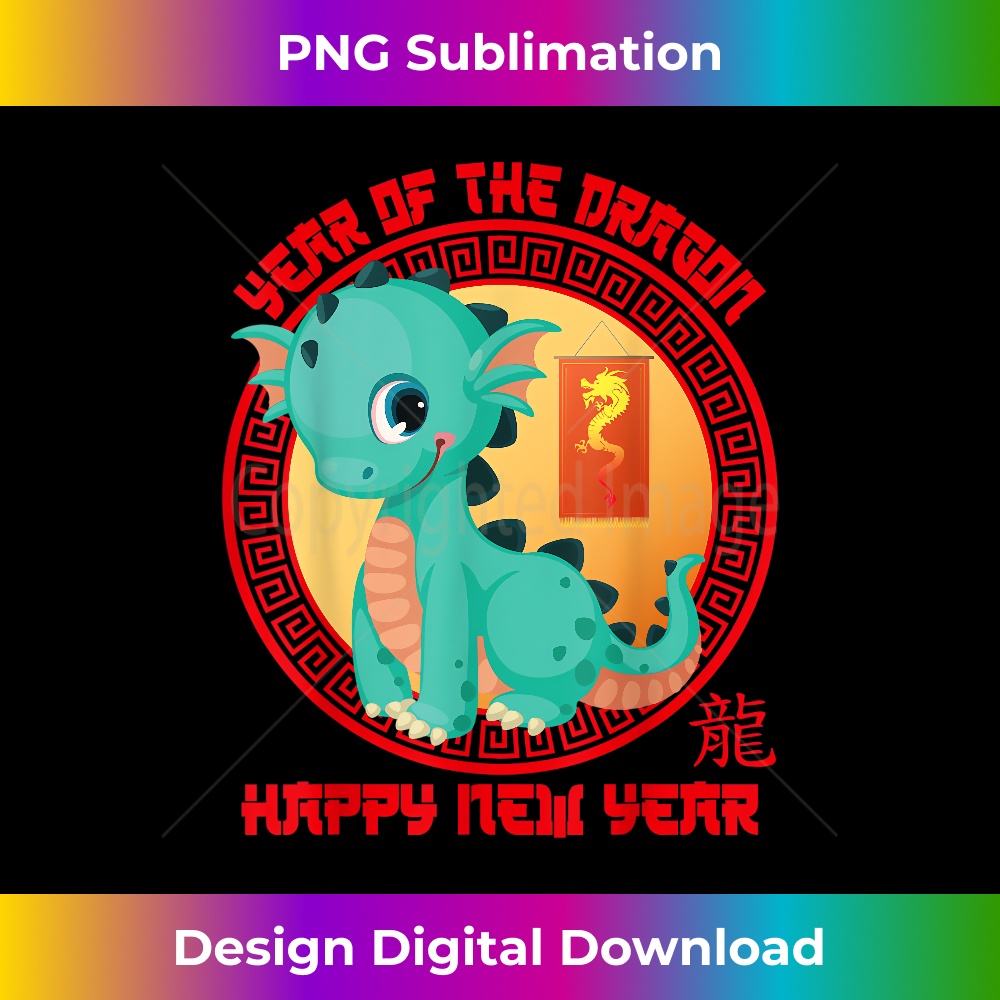 Happy Lunar New Year 2024 Cute Chinese Dragon Decorations - - Inspire ...