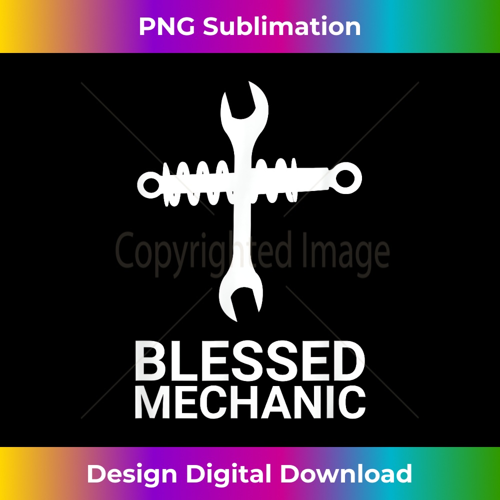 Blessed Mechanic Garage Tool Husband Christian - Bohemian Su | Inspire ...