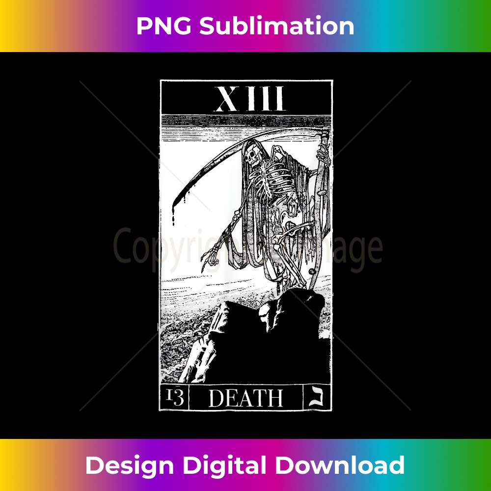 Blackcraft Vintage Death Tarot Card The Reaper Mort - Deluxe | Inspire ...