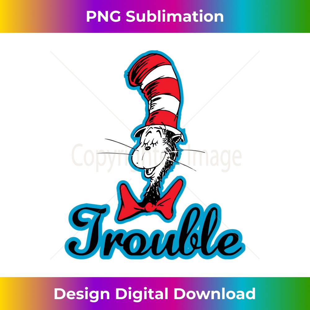 Dr. Seuss The Cat in the Hat Trouble - Chic Sublimation Digi | Inspire ...