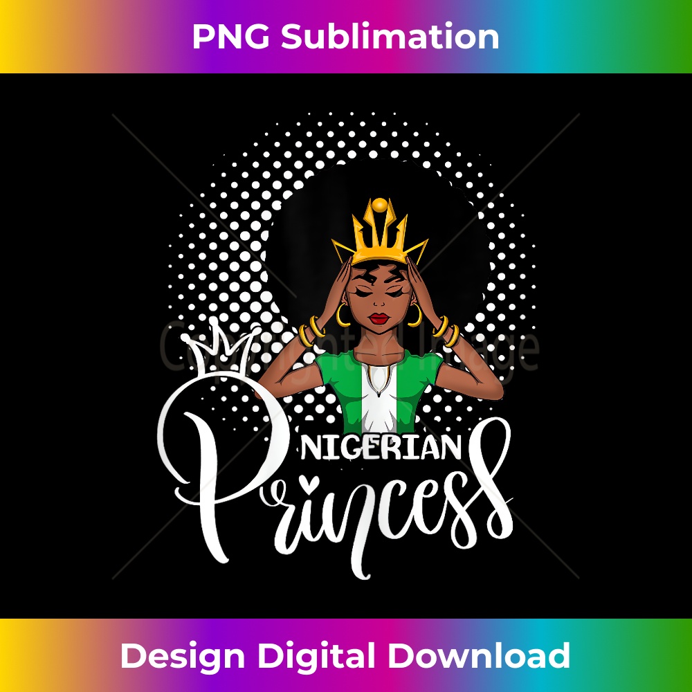Nigerian Princess - Eco-Friendly Sublimation PNG Download - | Inspire ...