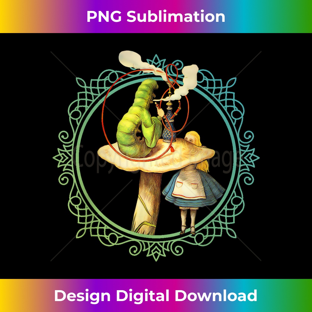 Alice and the Smoking Caterpillar - T Design - Classic Subli | Inspire Uplift