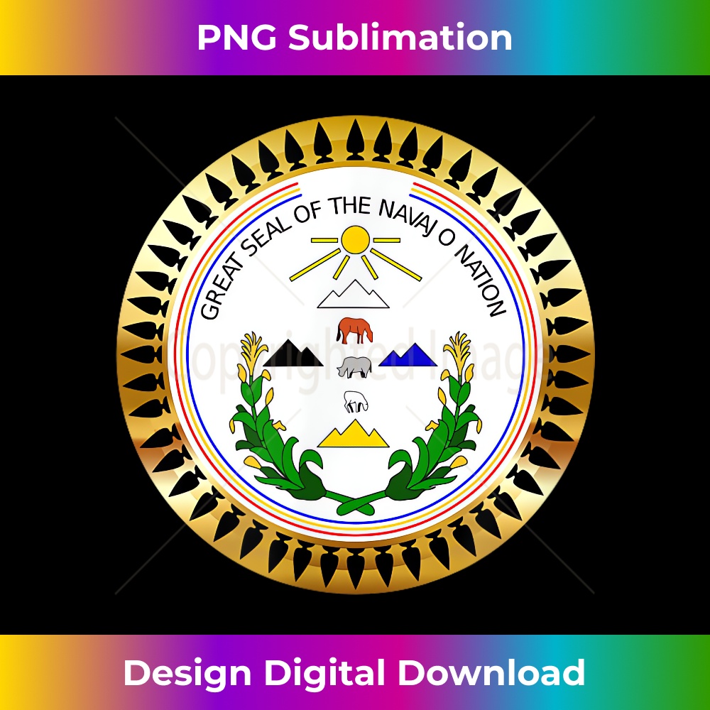 The Great Seal Of The Navajo Nation - Crafted Sublimation Di | Inspire ...