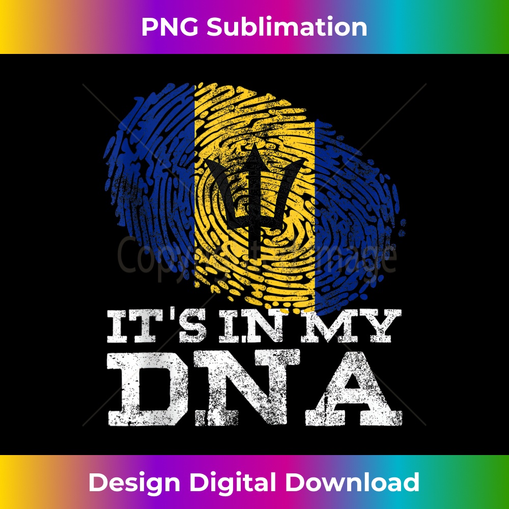 It's In My DNA Barbados Cool Barbadian s Afro Bajan Flag - V | Inspire ...