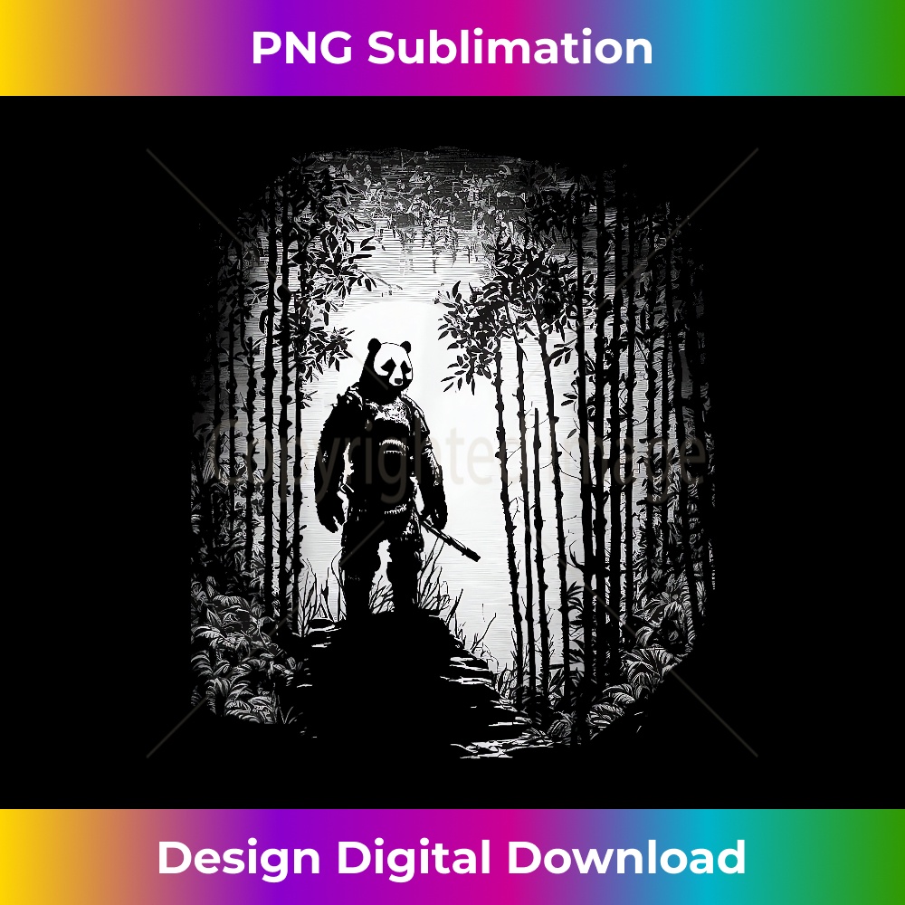 Panda Bear Animal Art Panda - Deluxe PNG Sublimation Downloa | Inspire Uplift