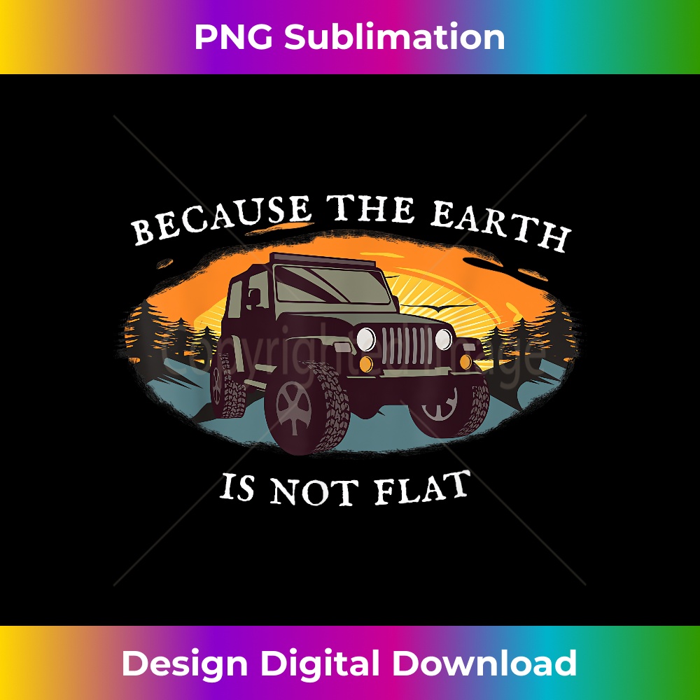 SUV Offroad Outdoor 4x4, Earth not Flat, Vintage Distressed | Inspire ...