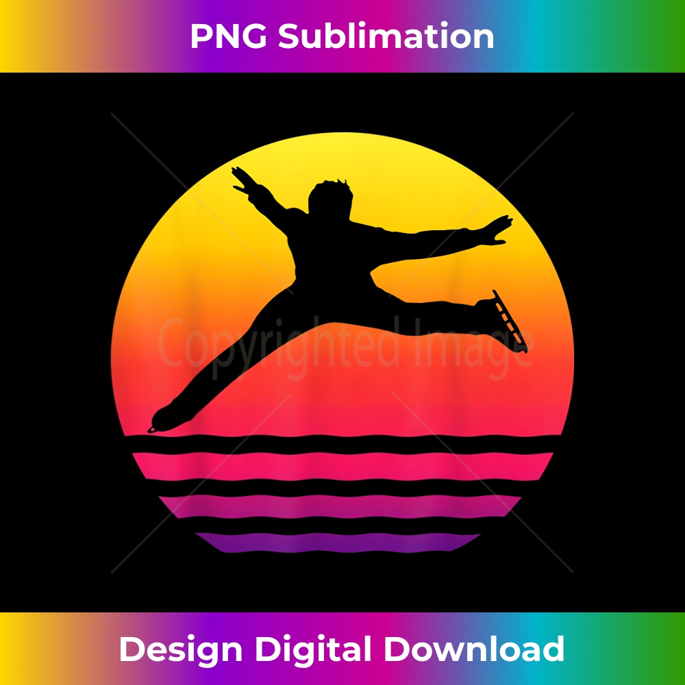 Silhouette ice skater Vintage Sunset Figure Skating - Sublim | Inspire ...