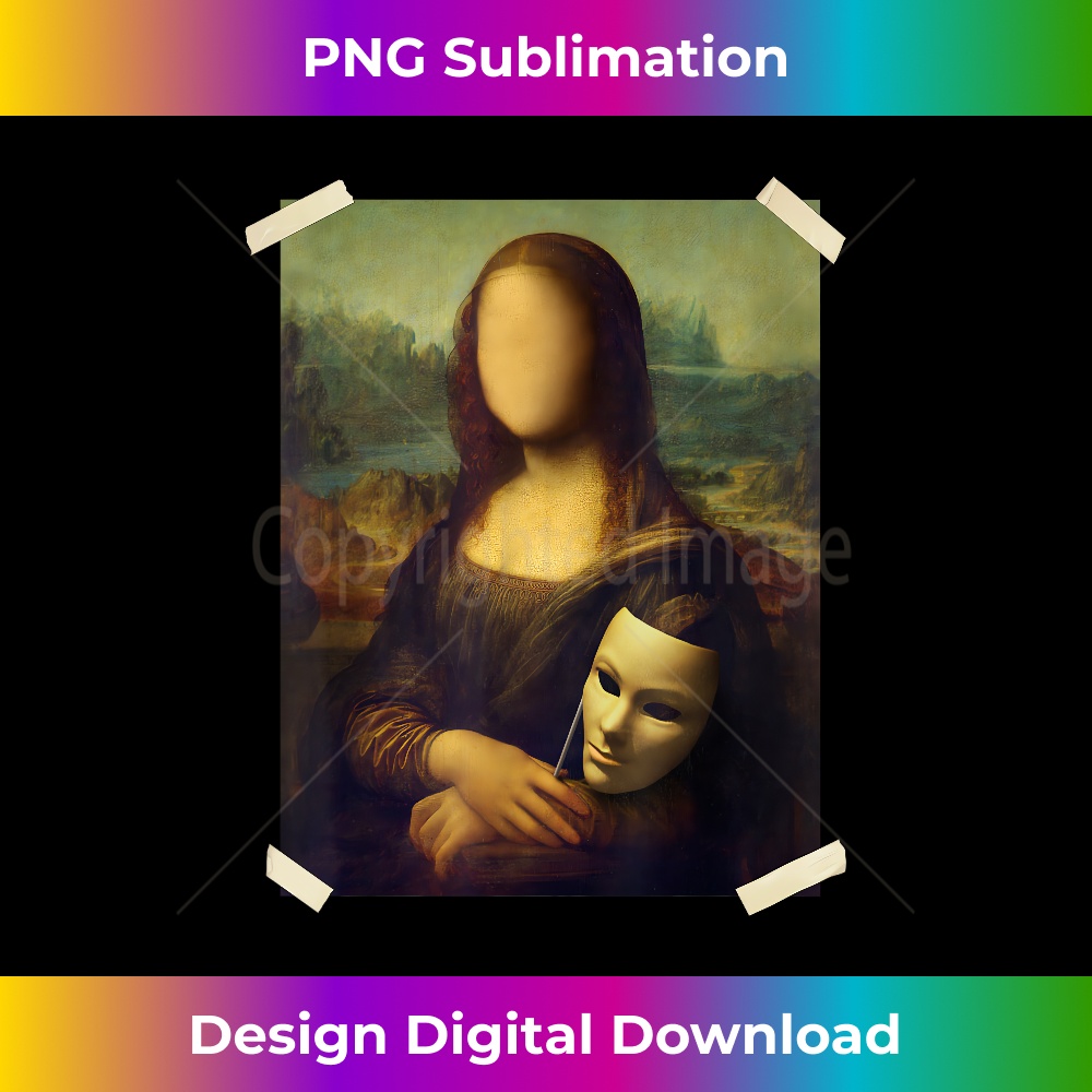 La Gioconda - Mona Lisa - Famous Painting - Faceless Lisa - | Inspire ...