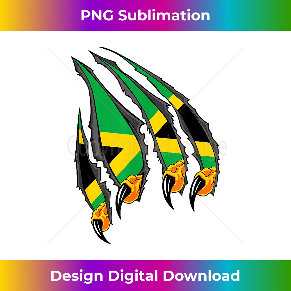 Jamaica Patriotic American Eagle Claws With Jamaican Flag - | Inspire ...