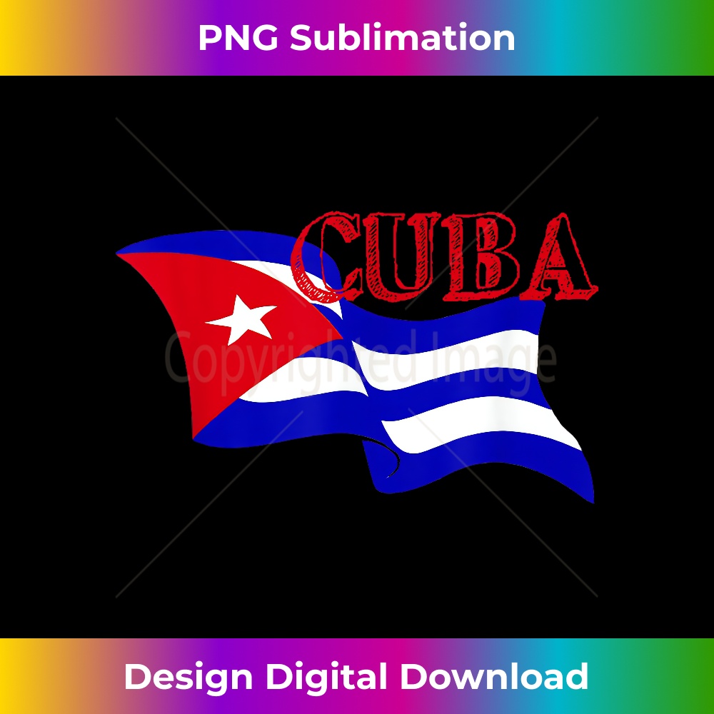 Cuba Cuban Flag Bandera - Windy Word Art - Chic Sublimation - Inspire ...