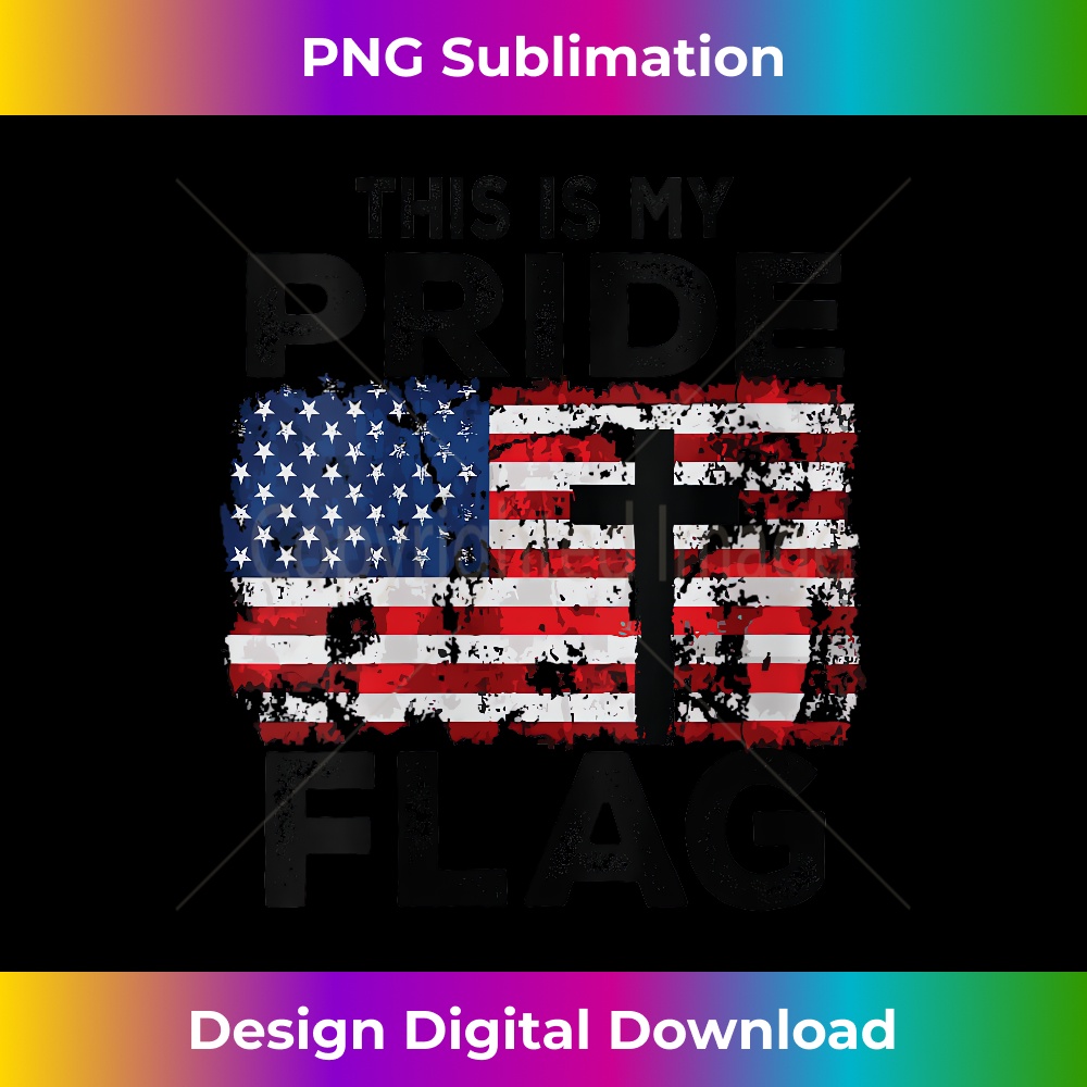 This Is My Pride Flag Jesus Cross USA American 4th of July - | Inspire ...
