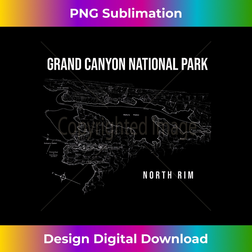 Grand Canyon National Park North Rim Map - Innovative PNG Su | Inspire ...