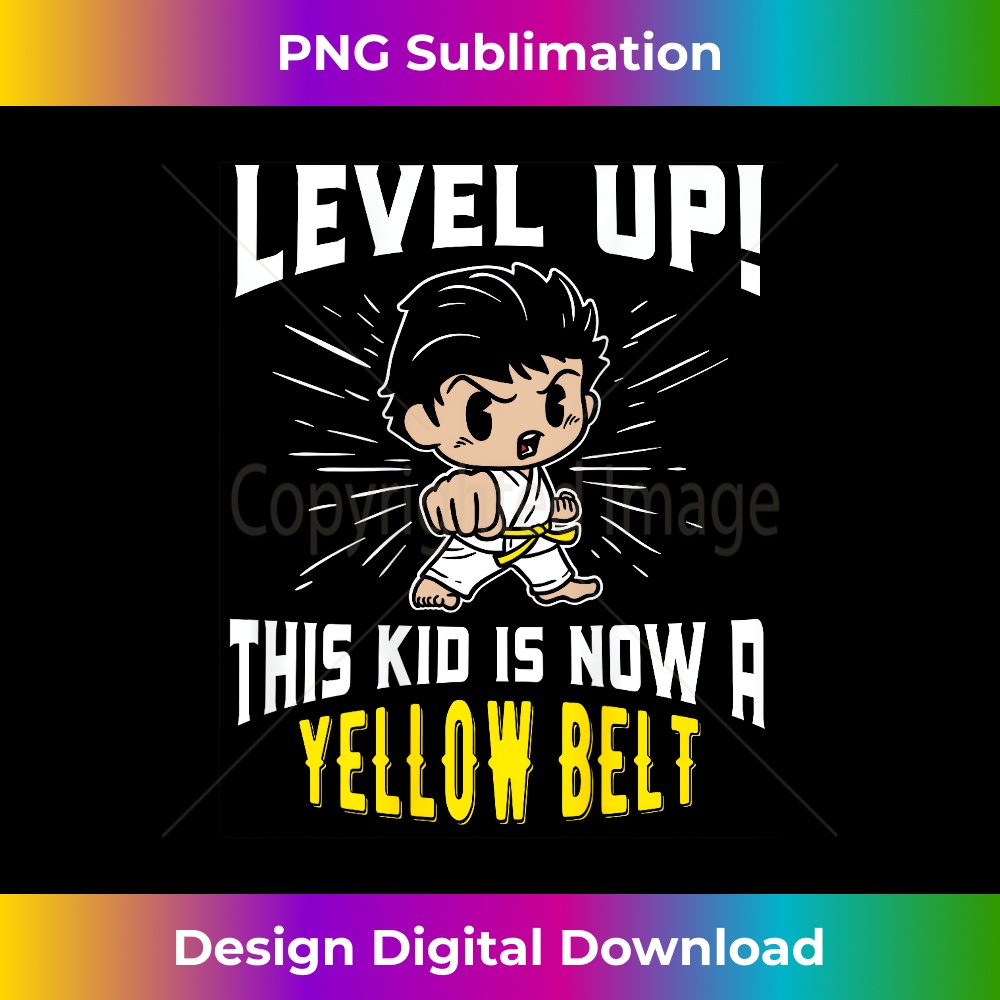 Karate Uniform Yellow Belt Award T s - Sublimation-Optimized - Inspire ...