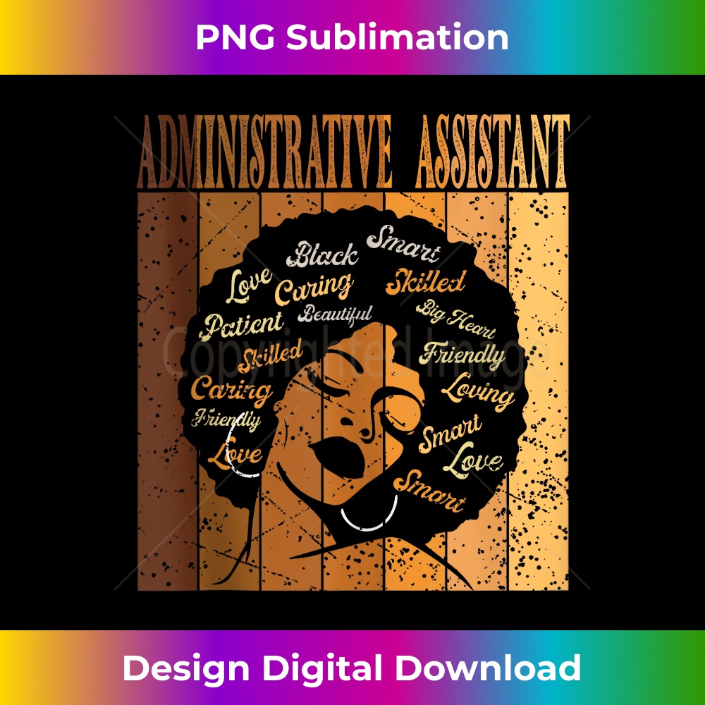 Administrative Assistant Afro African Black History Month - - Inspire ...