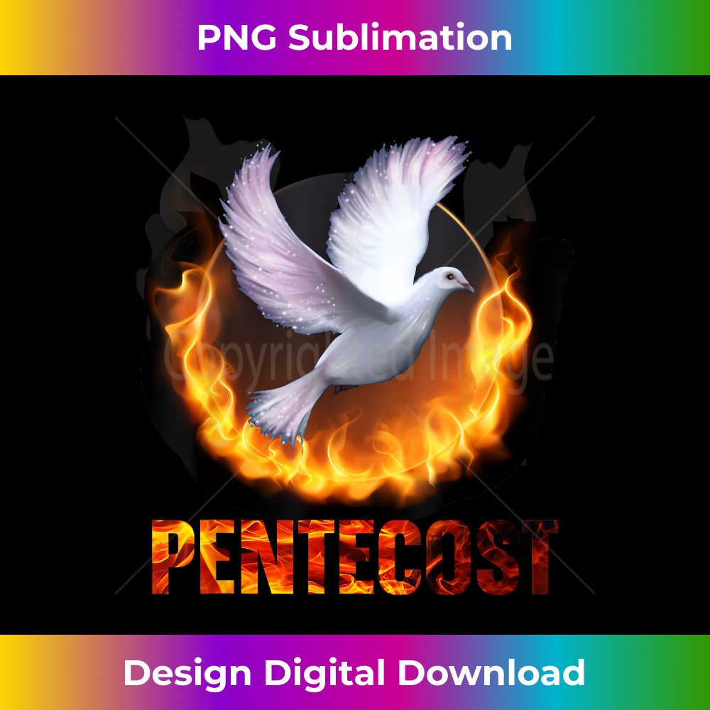Pentecost doves Fire Flame Holy Spirit Catholic - Artisanal | Inspire ...