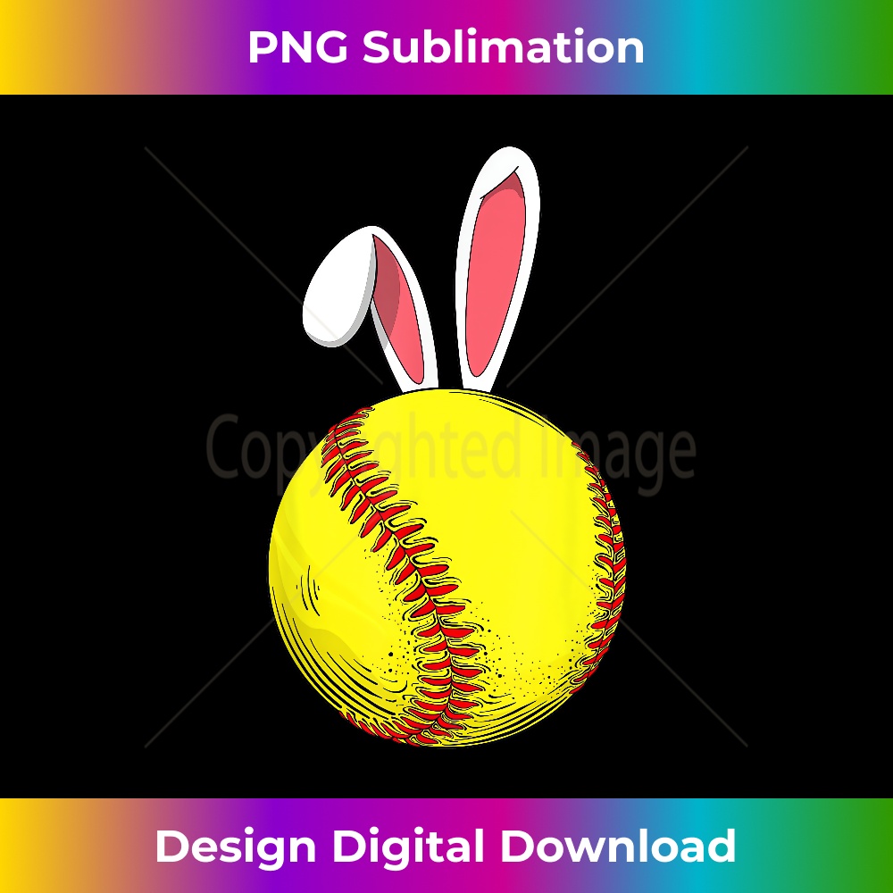 Easter Softball Bunny Rabbit Ears For Mom Boys Softball - Vi | Inspire ...