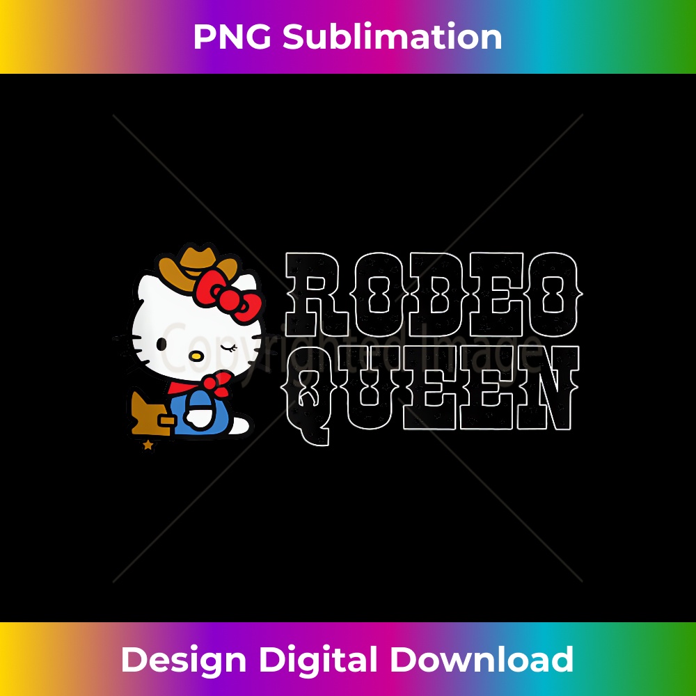 Hello Kitty Rodeo Queen - Vibrant Sublimation Digital Downlo | Inspire ...