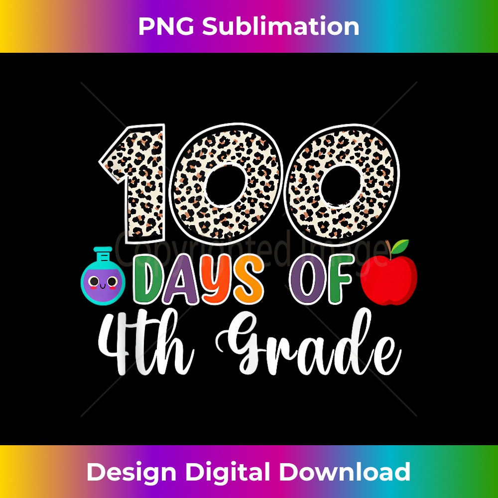 100 Days Of 4th Grade Teacher Student 100th Day School - Fut | Inspire ...