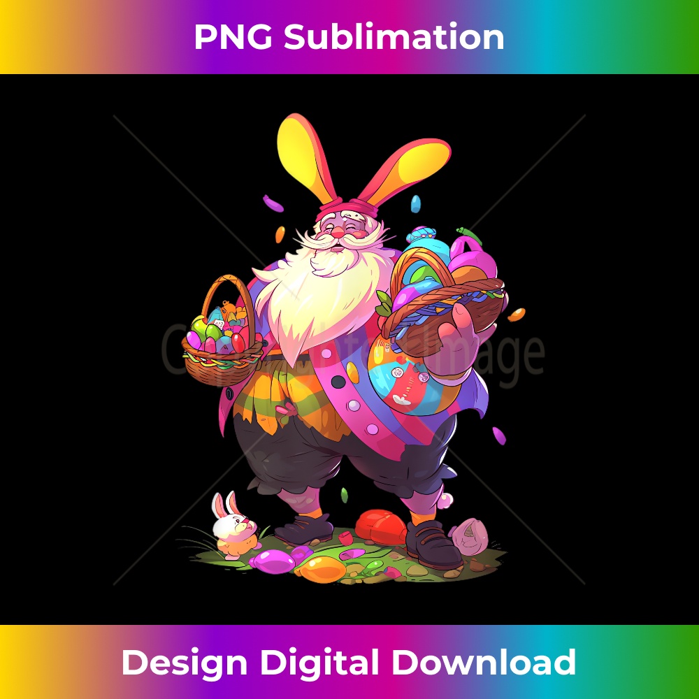 Easter Day Funny Bigfoot with Bunny Ear Easter Egg Basket - | Inspire ...