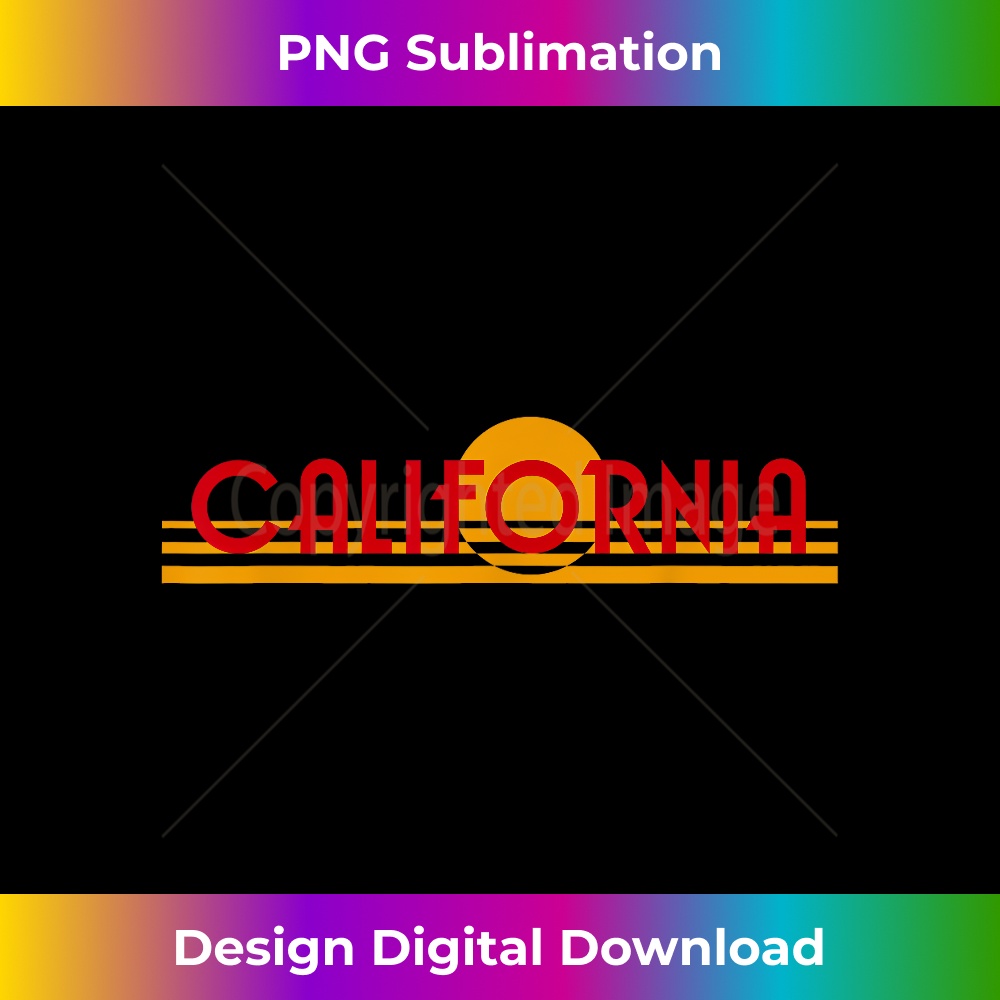 California Sunset Retro 80s License Plate - Timeless PNG Sub | Inspire ...