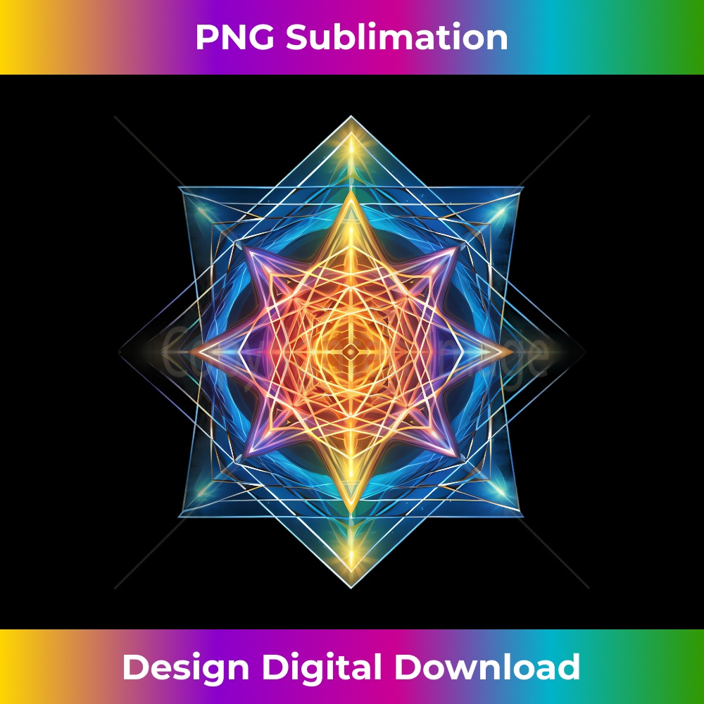 Merkaba Star Tetrahedron Lightworker Sacred Geometry - Sleek | Inspire ...