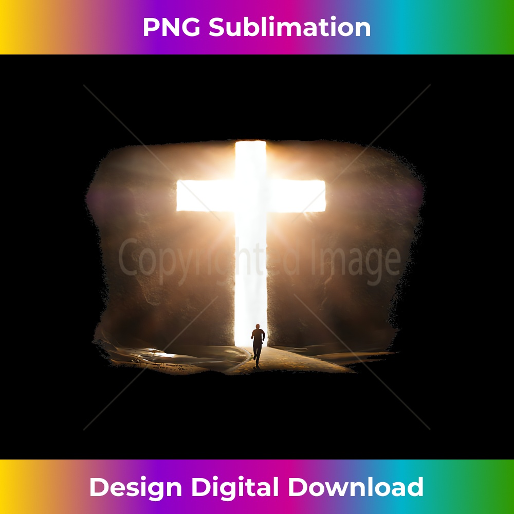 Jesus Christ Faith Cross in the Rock Christian Running Men - - Inspire ...