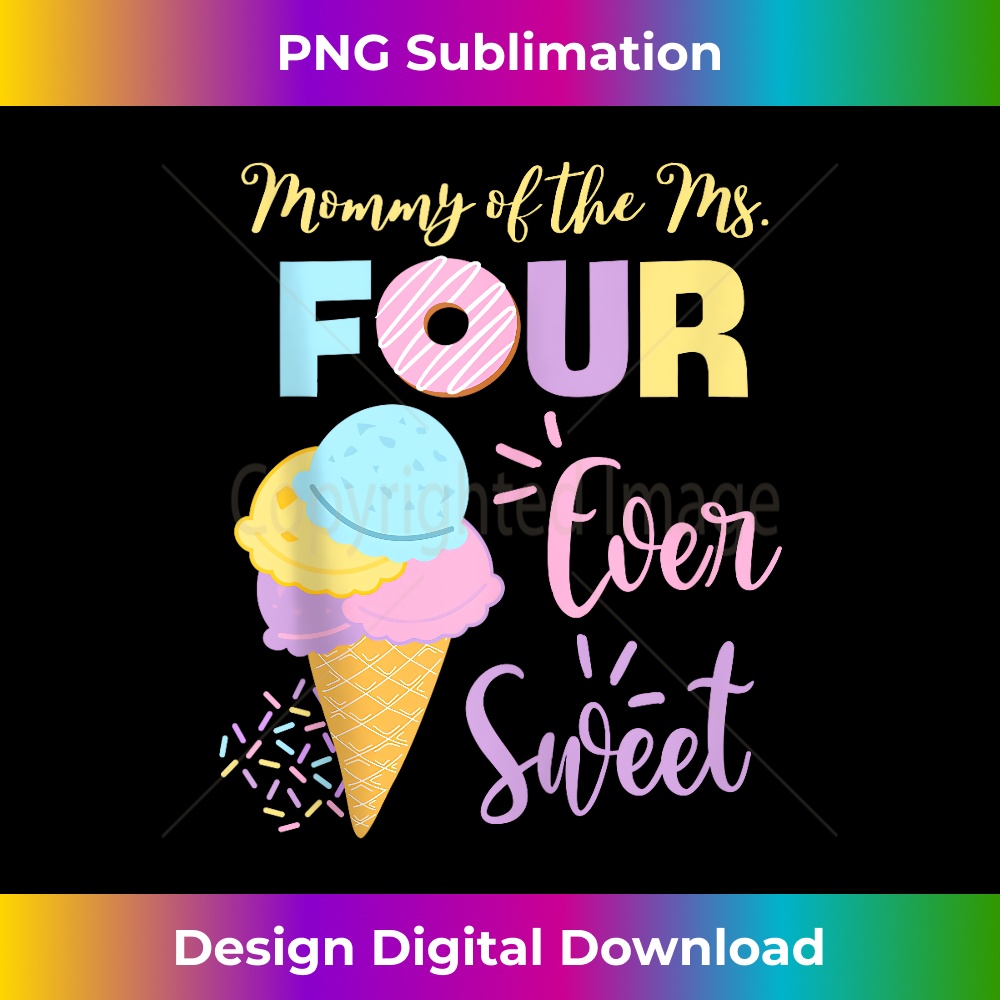 Mommy of the Ms. Four Ever Sweet Ice-Cream Cake 4th Birthday | Inspire ...