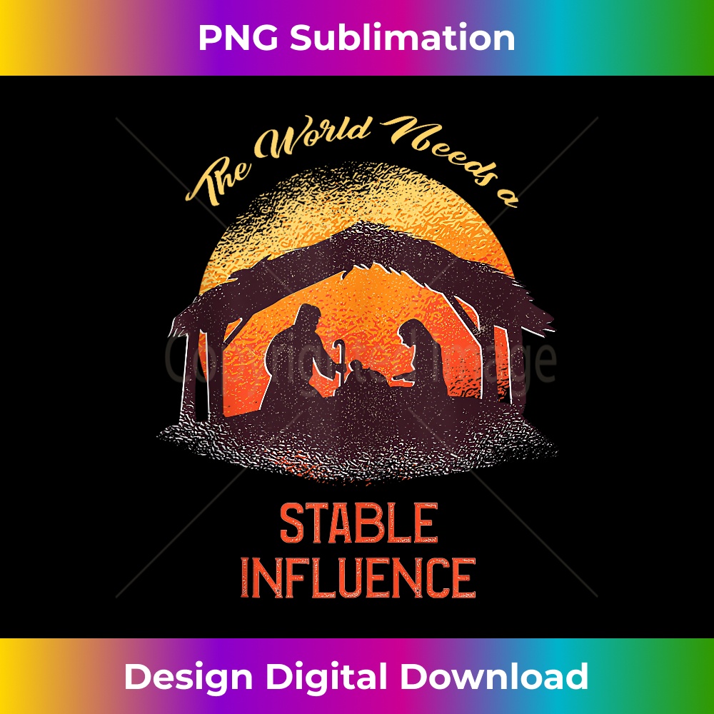 World Needs a Stable Influence Nativity Christmas Baby Jesus | Inspire ...