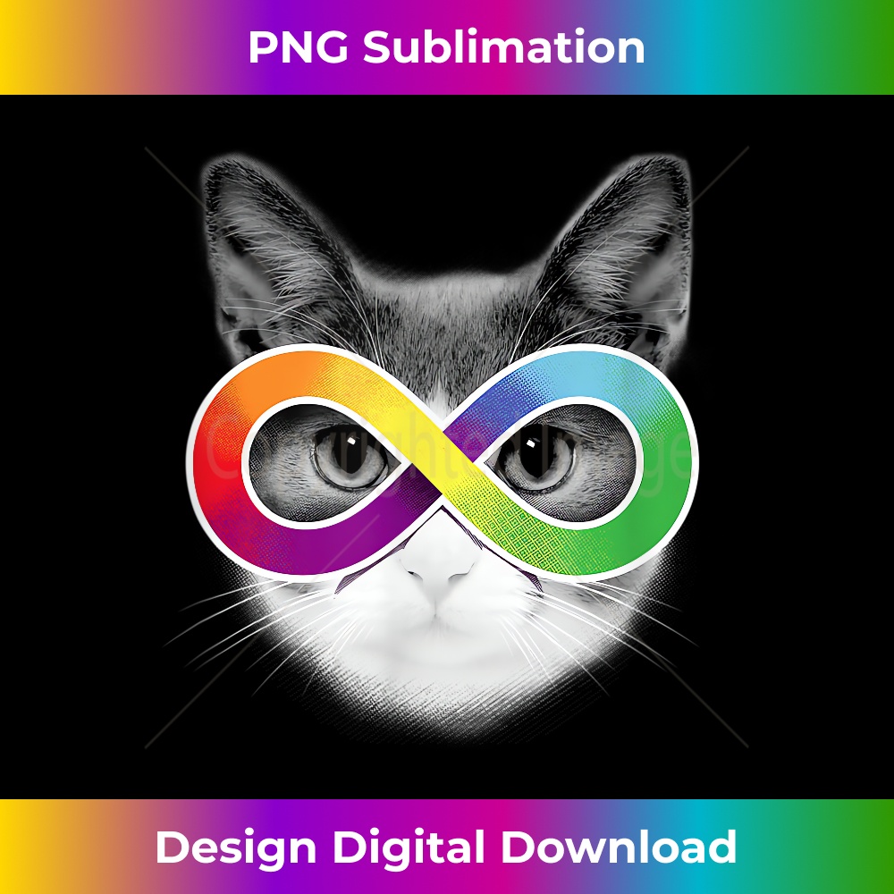 Autism Awareness Cat Wearing Infinity Symbol Glasses - Class | Inspire ...