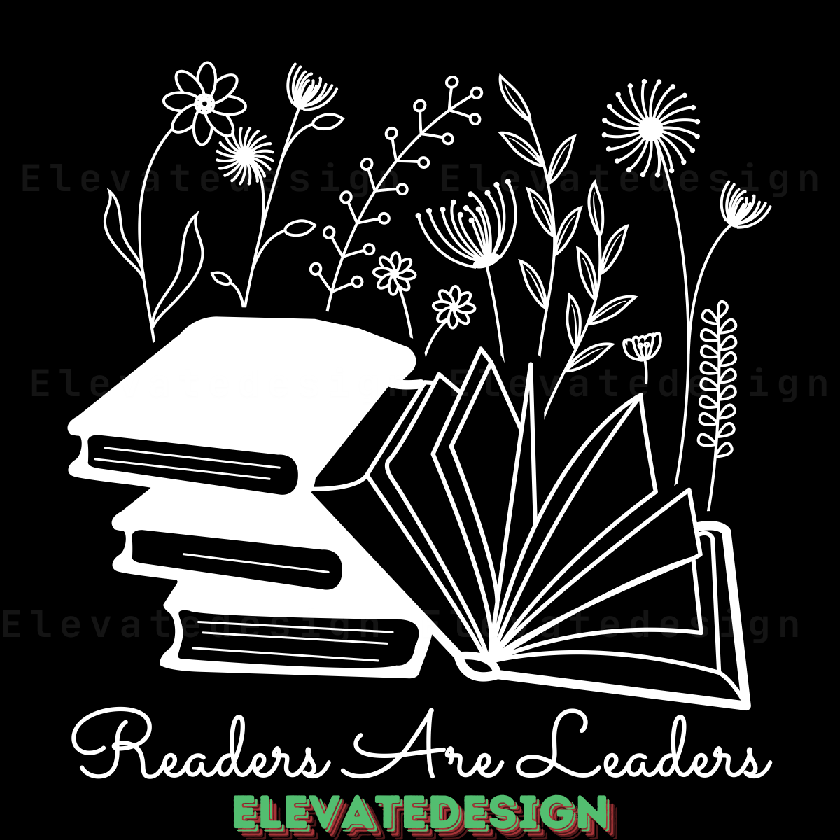 Readers Are Leaders - Book Lover SVG Digital Download Files | Inspire ...