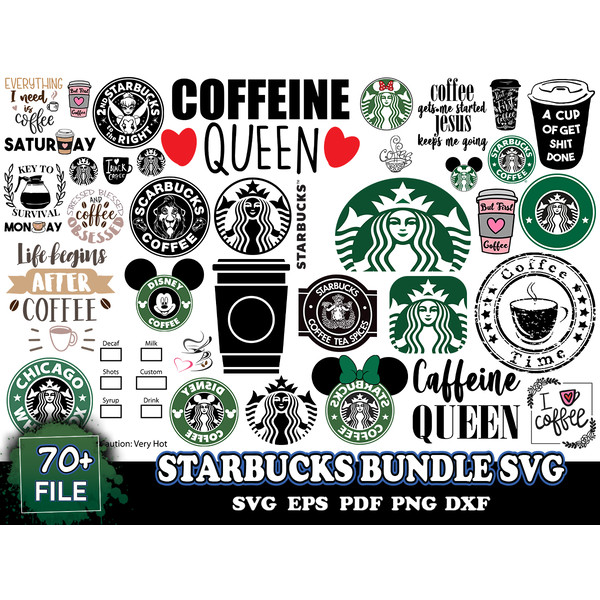 250 Starbucks Wrap,Starbucks svg, Starbucks svg bundle, Star | Inspire ...