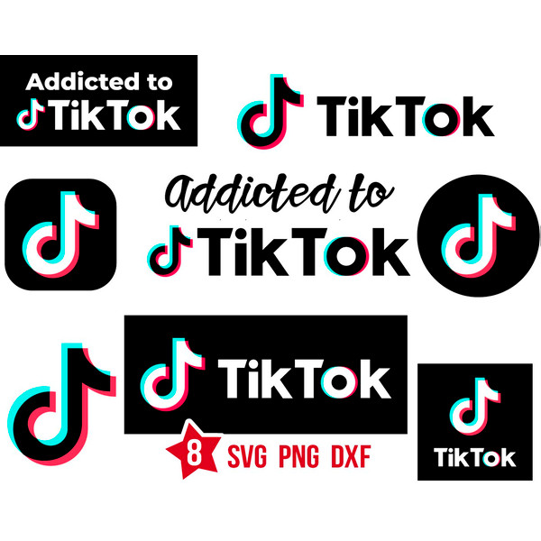 Tik Tok svg, Tik Tok svg Bundle, Social media Logo SVG, Tik - Inspire ...