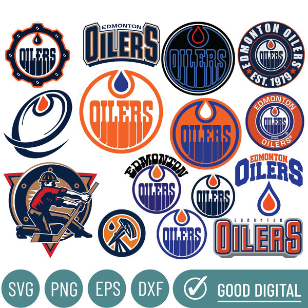 Edmonton Oilers svg, NHL team svg, Edmonton Oilers png, spor - Inspire ...
