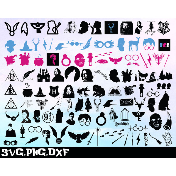 Harry Potter SVG, Bundles Harry Potter SVG, PNG,DXF,... | Inspire Uplift