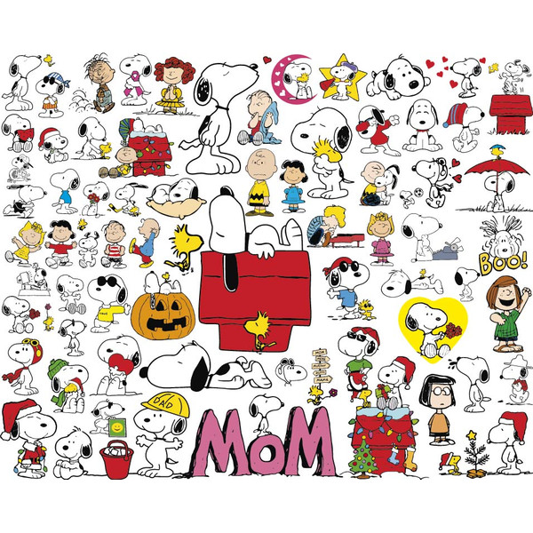 Snoopy svg Bundle, Peanuts svg, Charlie Brown Svg, Woodstock | Inspire ...