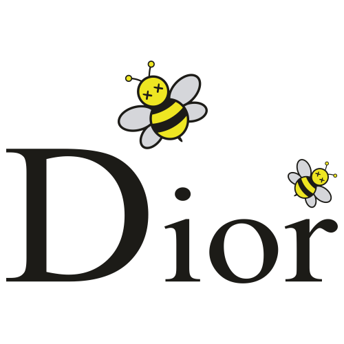 Dior Kaws Bee Logo Svg, Dior Bee Logo Svg, Fashion Logo Svg, | Inspire ...