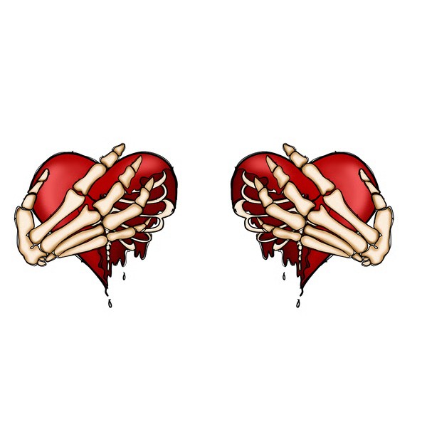 Heart Skeleton Png, Skeleton Valentine Png, Skeleton Love Pn - Inspire ...