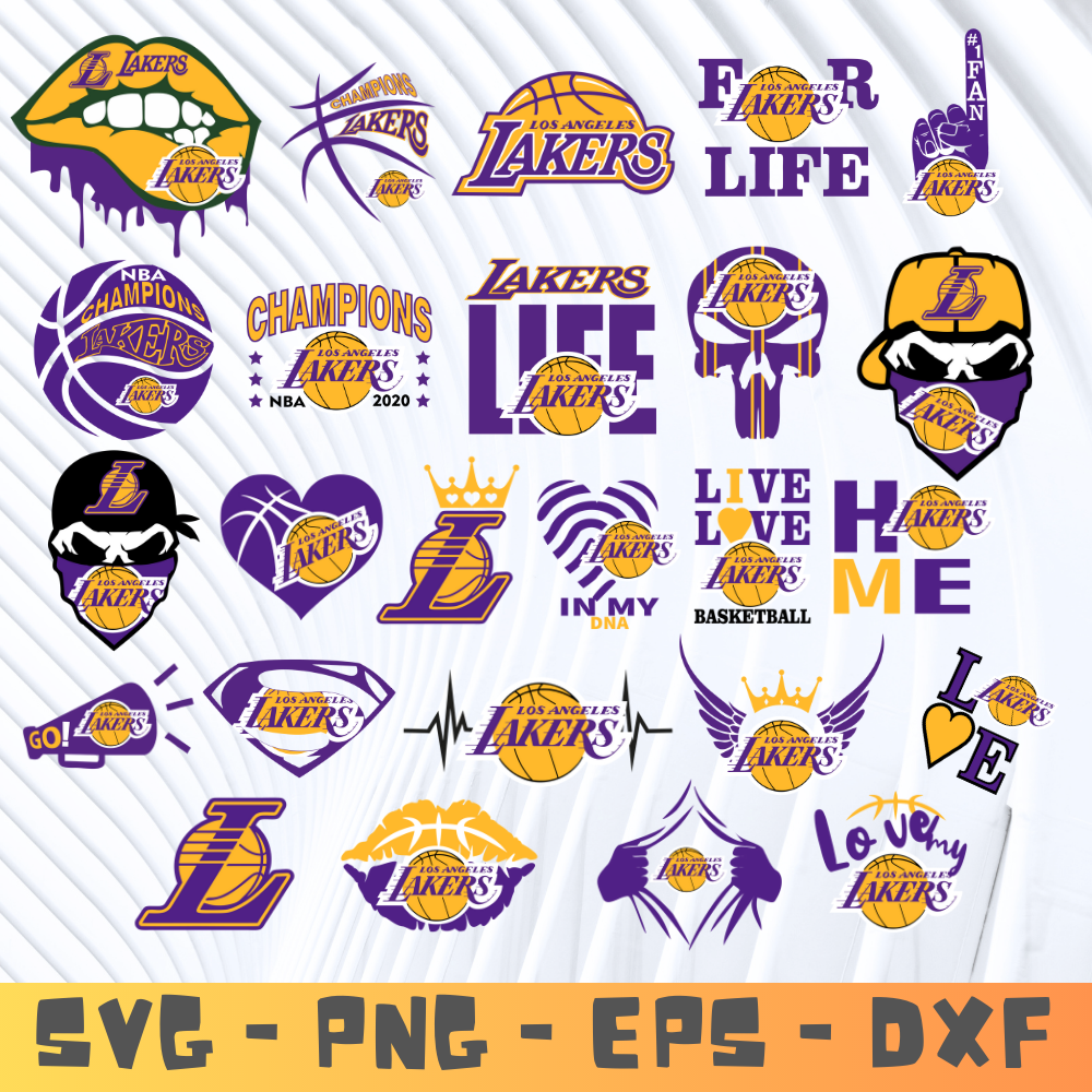 LA Lakers Super Lakers SVG ,LA Lakers NBA Character, LA Lake | Inspire ...