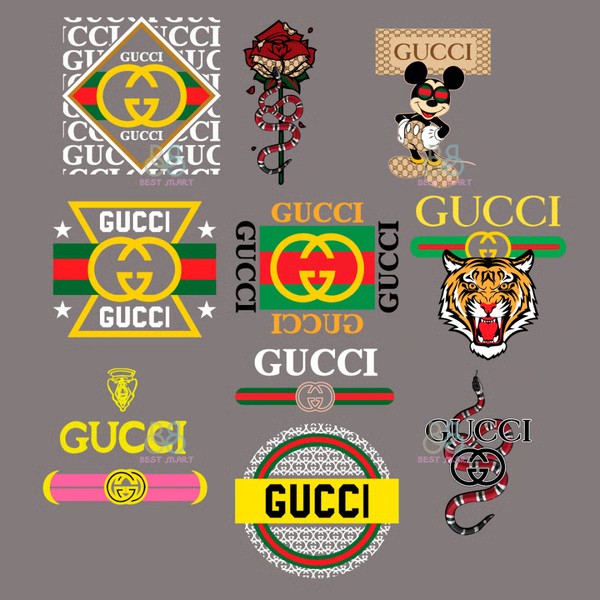 Gucci Logo Bundle Svg, Mickey Svg, Gucci Snake Svg, Fashion | Inspire ...
