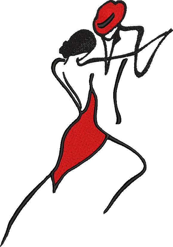 Machine Embroidery Designs, couple emb files, Romantic | Inspire Uplift