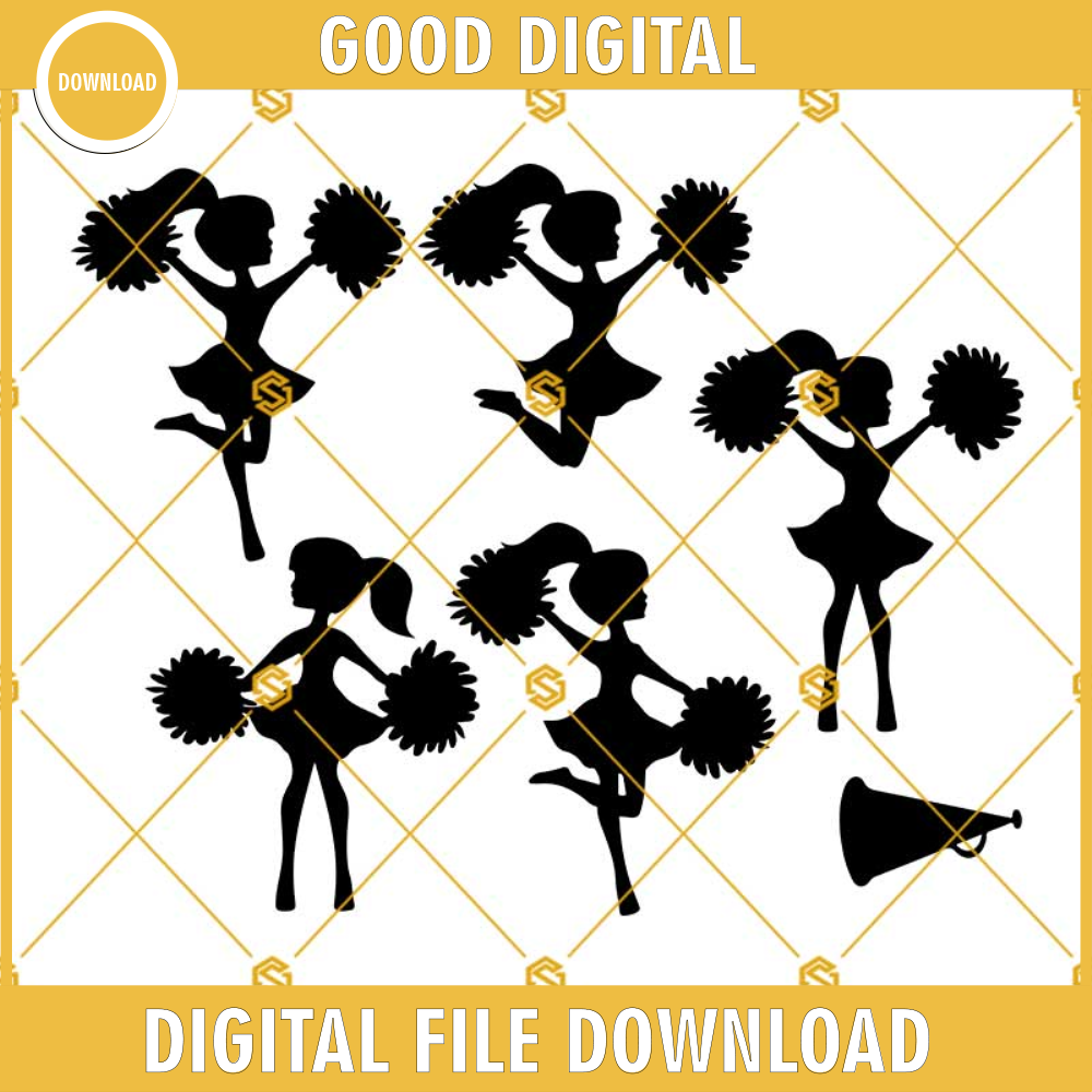 Cheerleader Svg, Dance Svg, Cheerleading Svg Bundle | Inspire Uplift