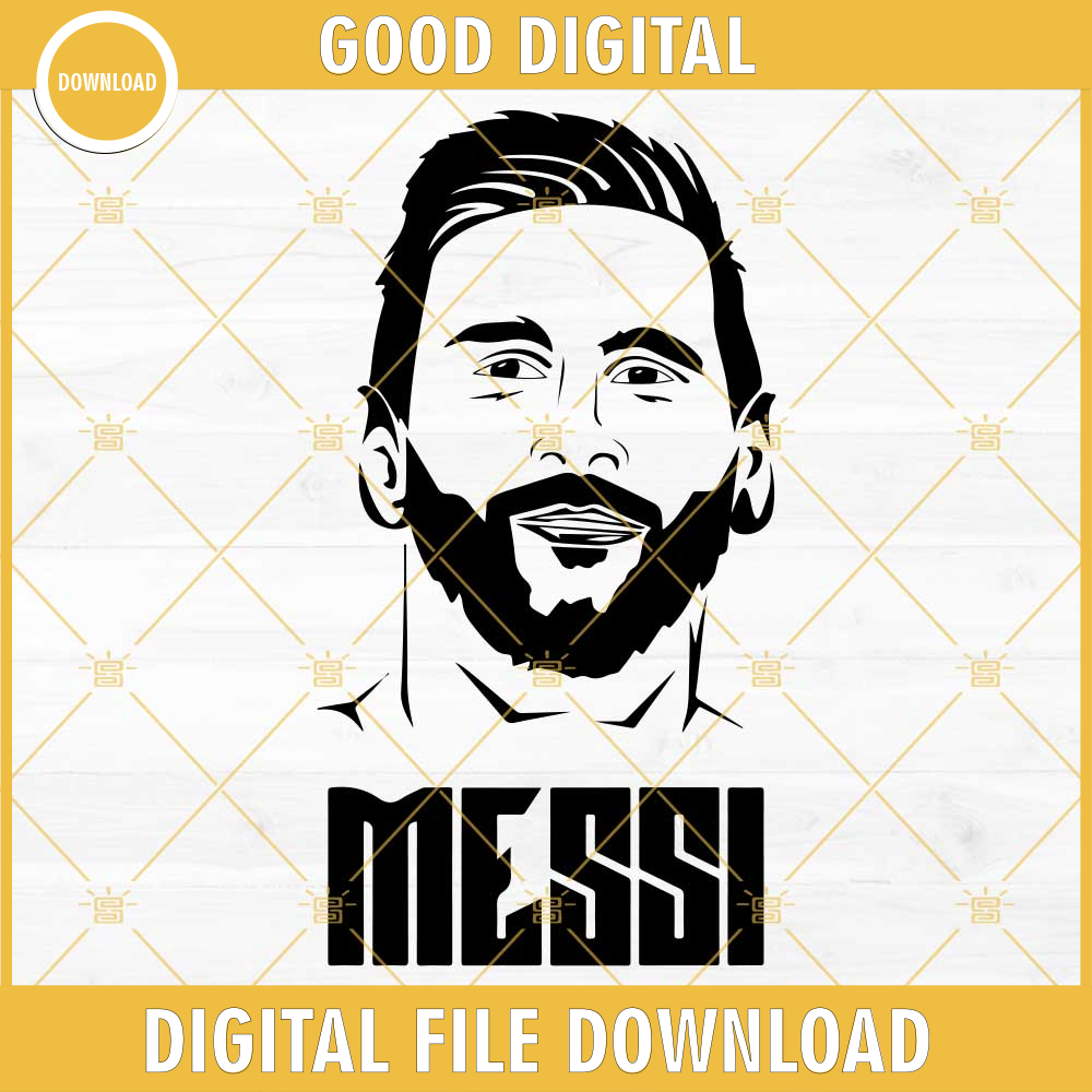 Messi SVG, Lionel Messi SVG, Argentina Football SVG, Soccer - Inspire ...