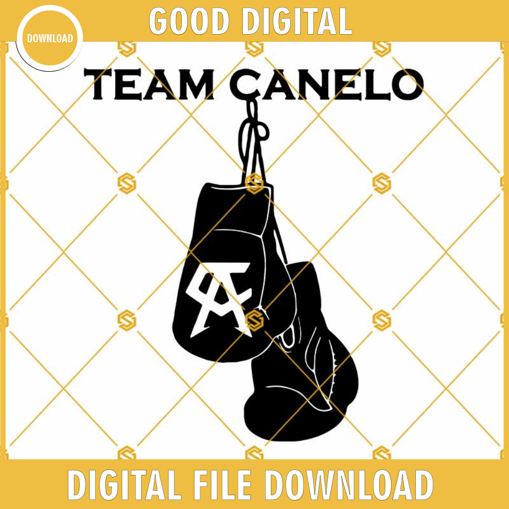 Team Canelo SVG, Canelo Logo Boxing Gloves SVG - Inspire Uplift