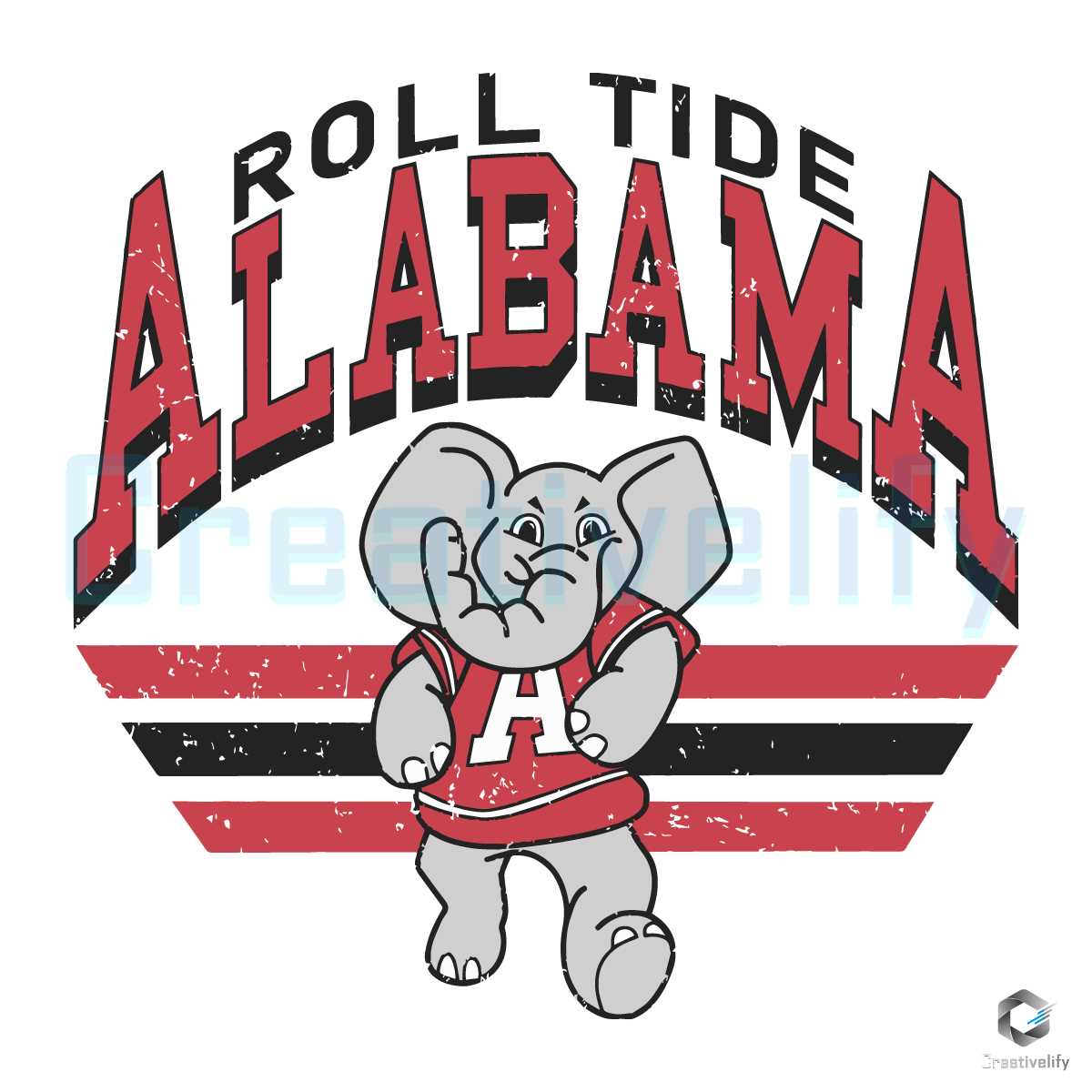 Retro Roll Tide Alabama SVG Crimson Tide Football File,NFL s | Inspire ...