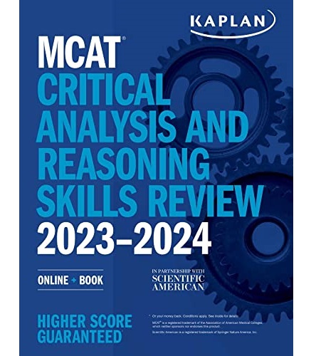 MCAT Critical Analysis and Reasoning Skills Review 2023-2024 | Inspire ...
