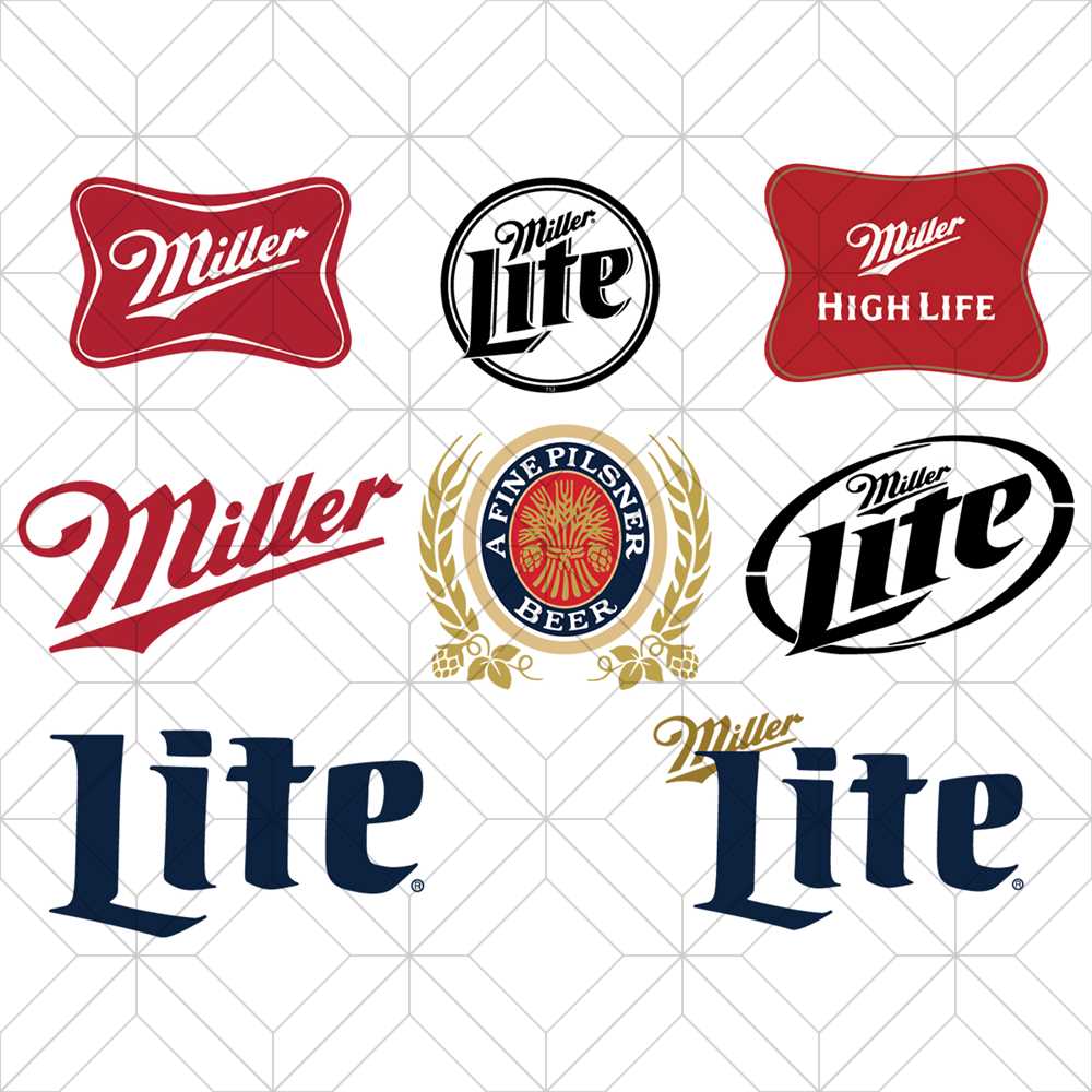Miller Lite Beer Logo Bundle Svg, Trending Svg, Miller Lite | Inspire ...